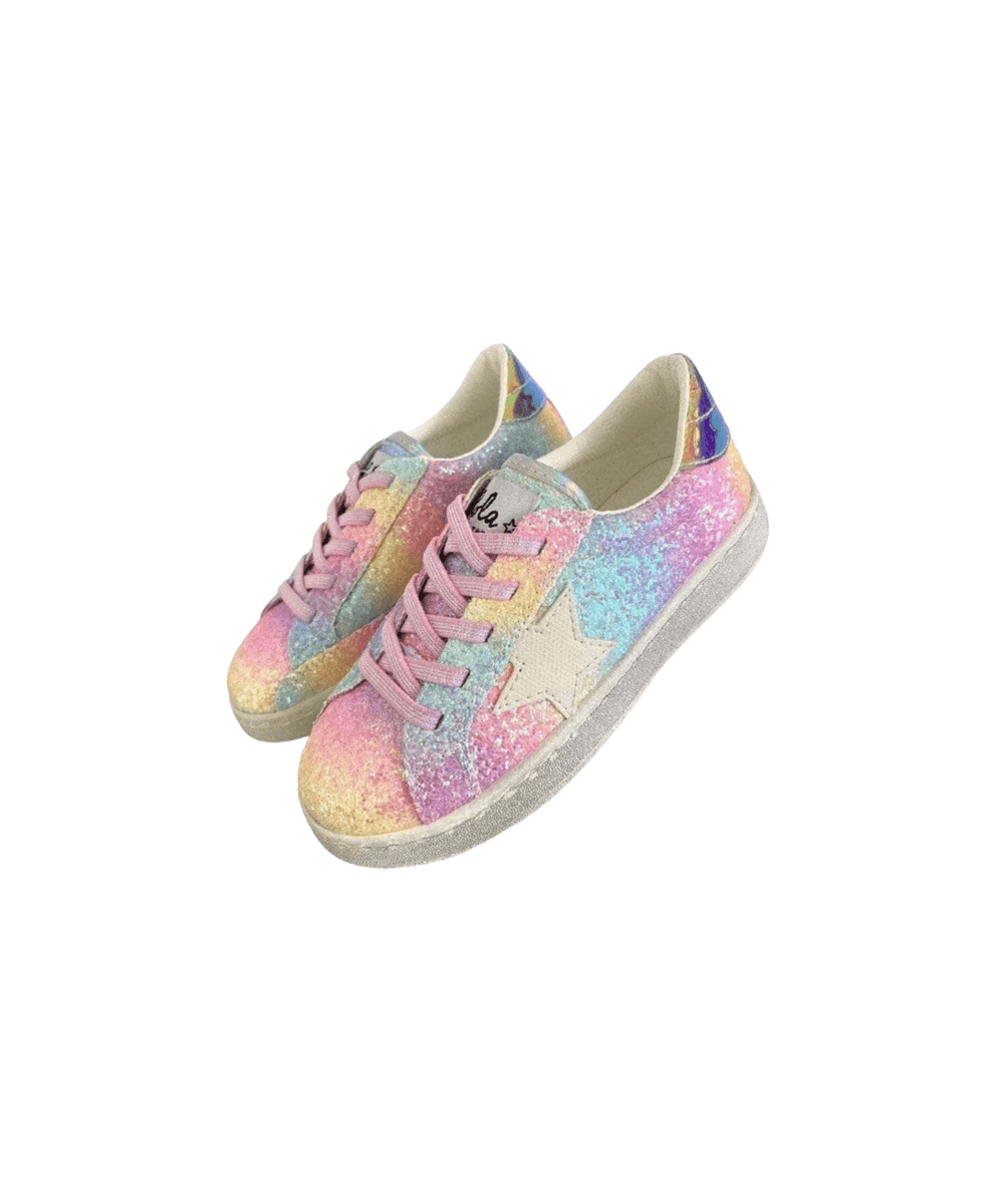Star Girl Glitter Sneakers | Lola and The Boys